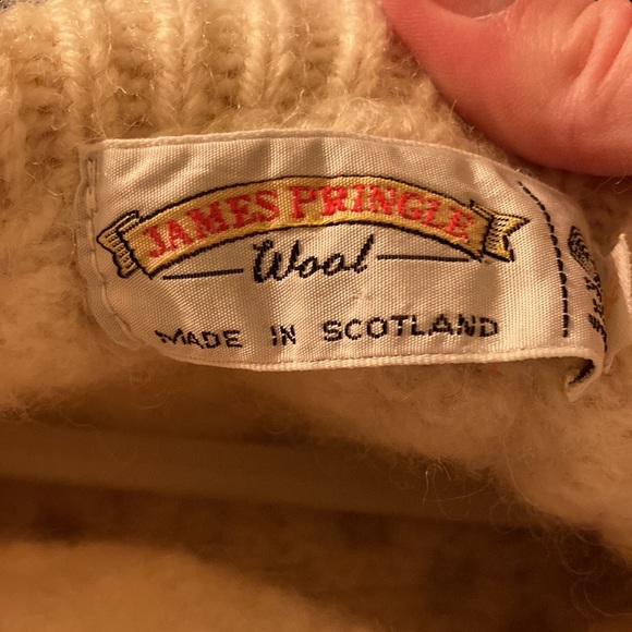 James Pringle | Shirts & Tops | Vintage James Pringle Scottish Wool ...